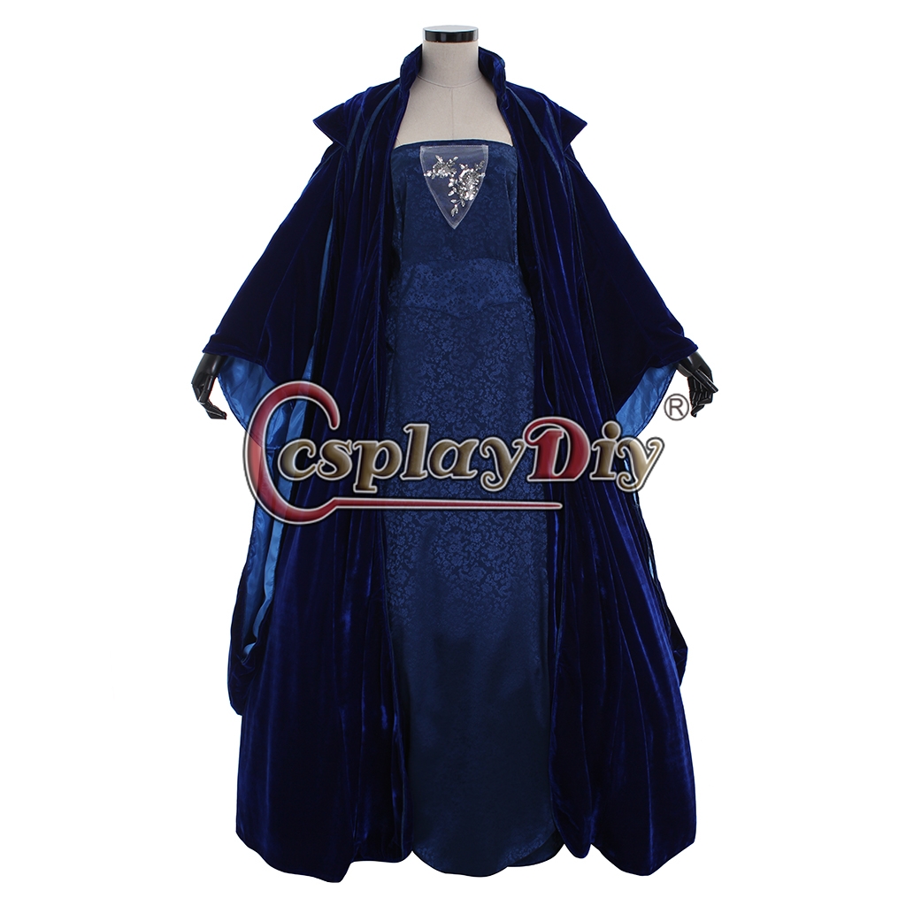 Cosplaydiy Star Wars Queen Padme Amidala Padme Naberrie gown dress ...