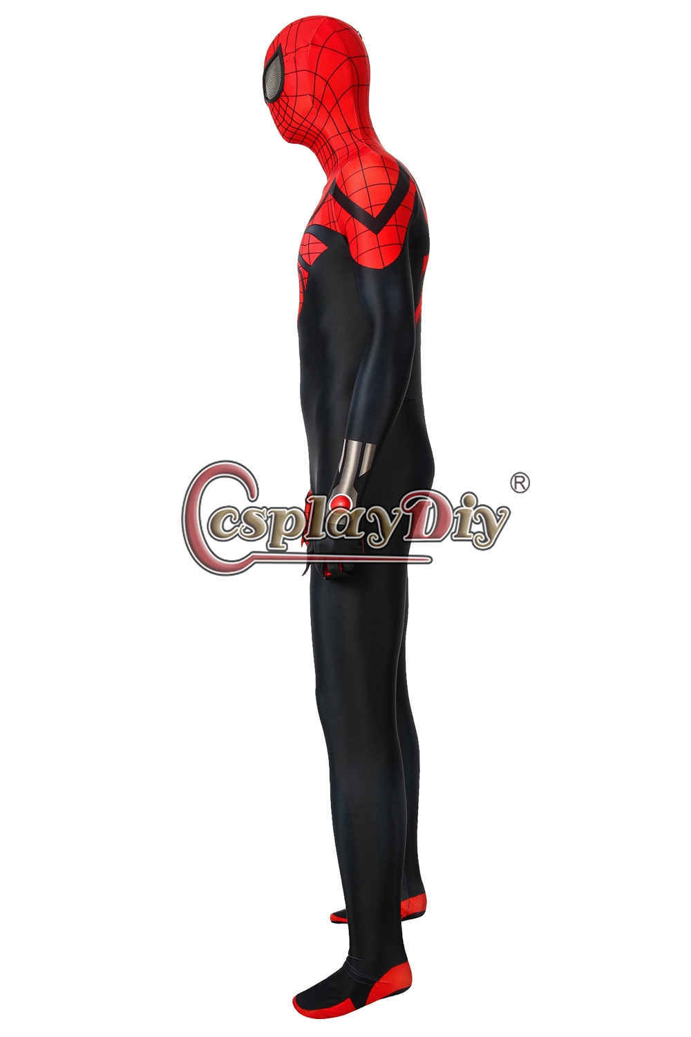 Spiderman Costume 3D Spandex MCU Superior Spider-Man Cosplay Suit,