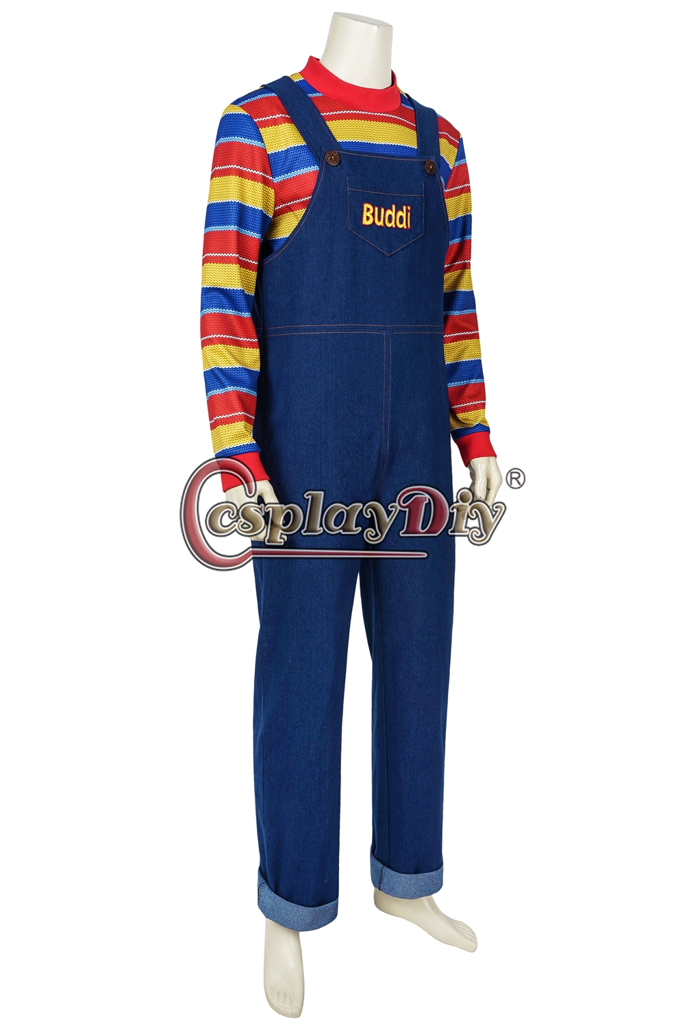 Cosplaydiy Movie Child's Play Seed of Chucky Cosplay Costume Men's ...