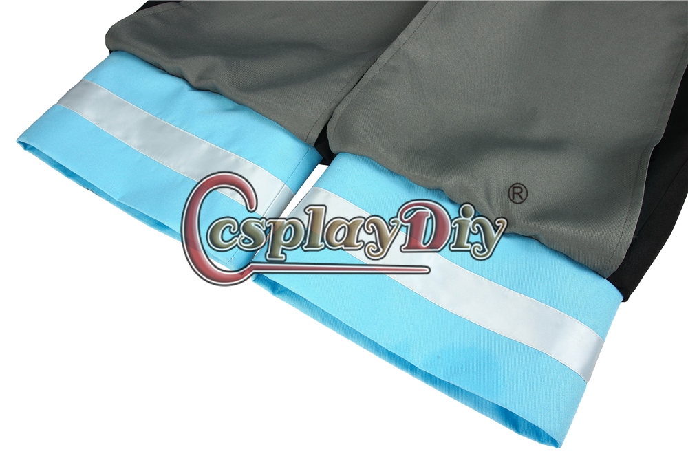 Cosplaydiy Anime Fire Force No.8 Special Team Uniform Fireman Akiratu ...