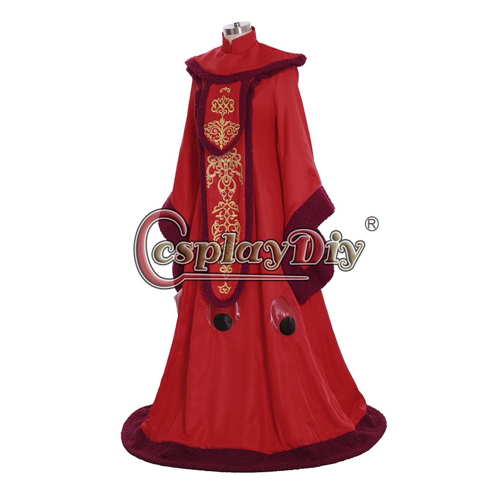 Cosplaydiy Star Wars The Phantom Menace Padme Amidala Queen Dress Adult ...