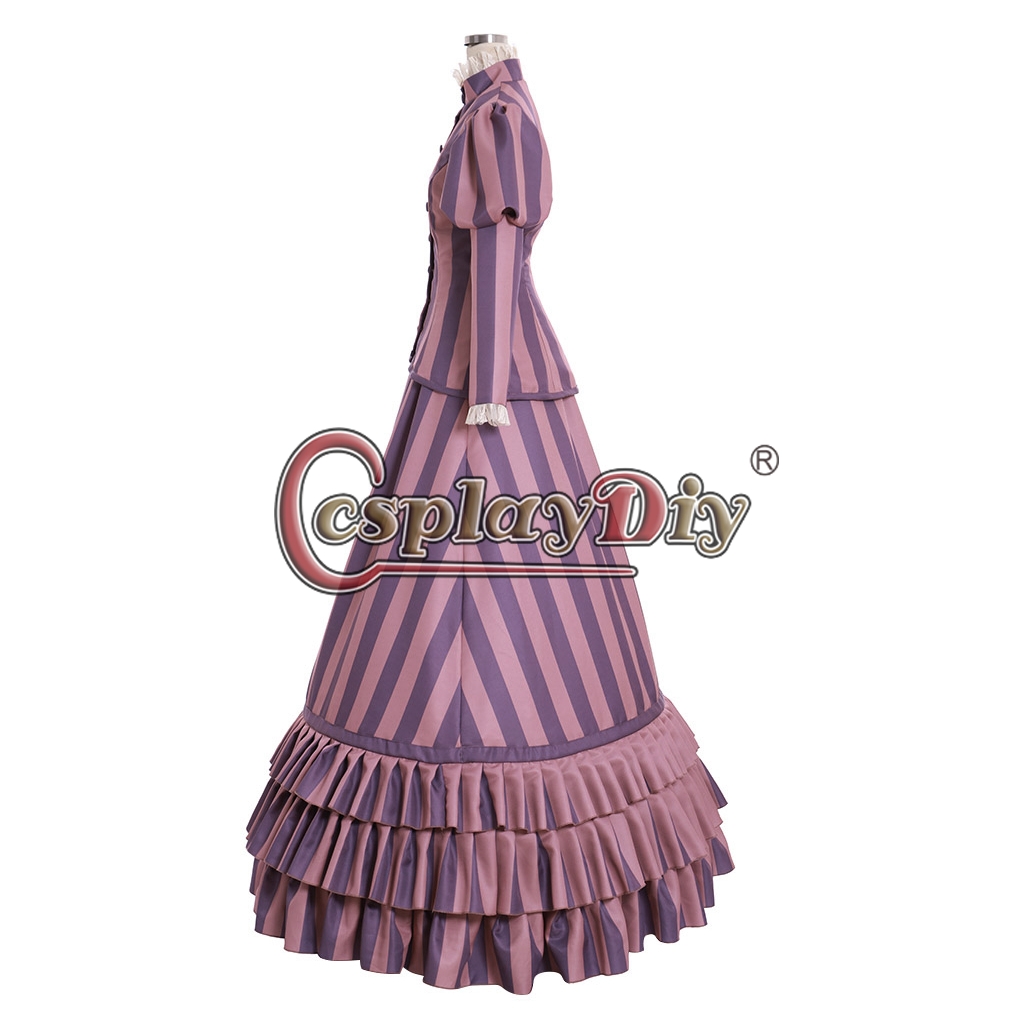 Cosplaydiy Tim Burton's Corpse Bride Victoria Everglot Cosplay Costume ...