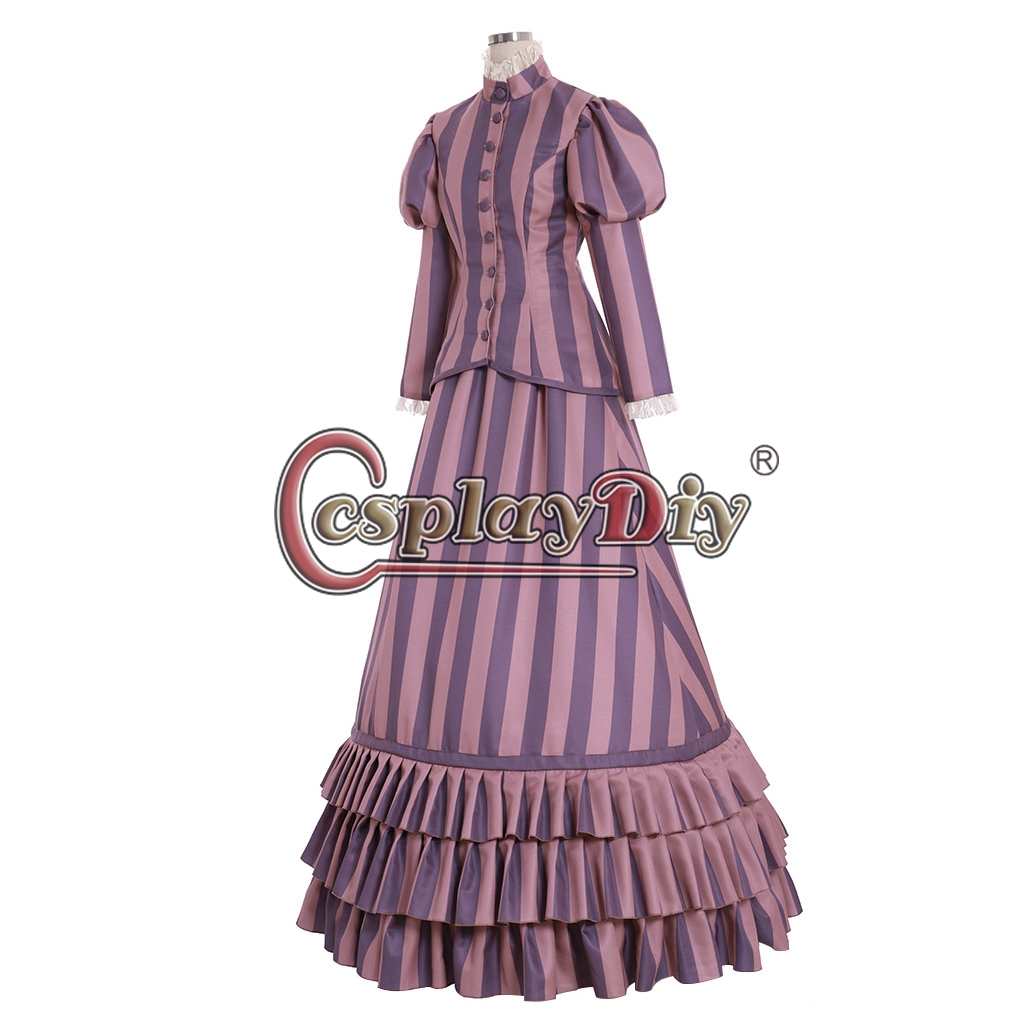 Cosplaydiy Tim Burton's Corpse Bride Victoria Everglot Cosplay Costume ...