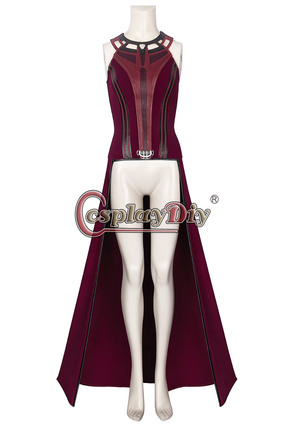 Cosplaydiy Wanda Vision Scarlet Witch Wanda Cosplay Costume Wanda ...