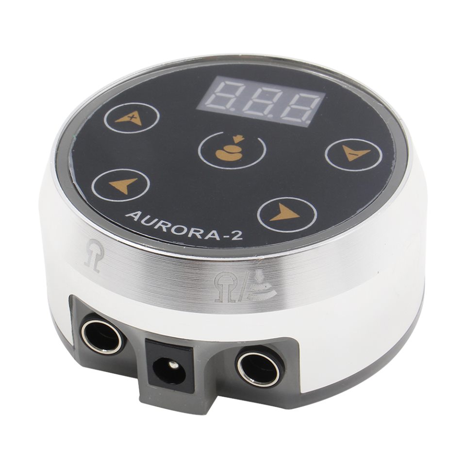 Tattoo Power Supply Professional Aurora2 Power Supply with Power ...