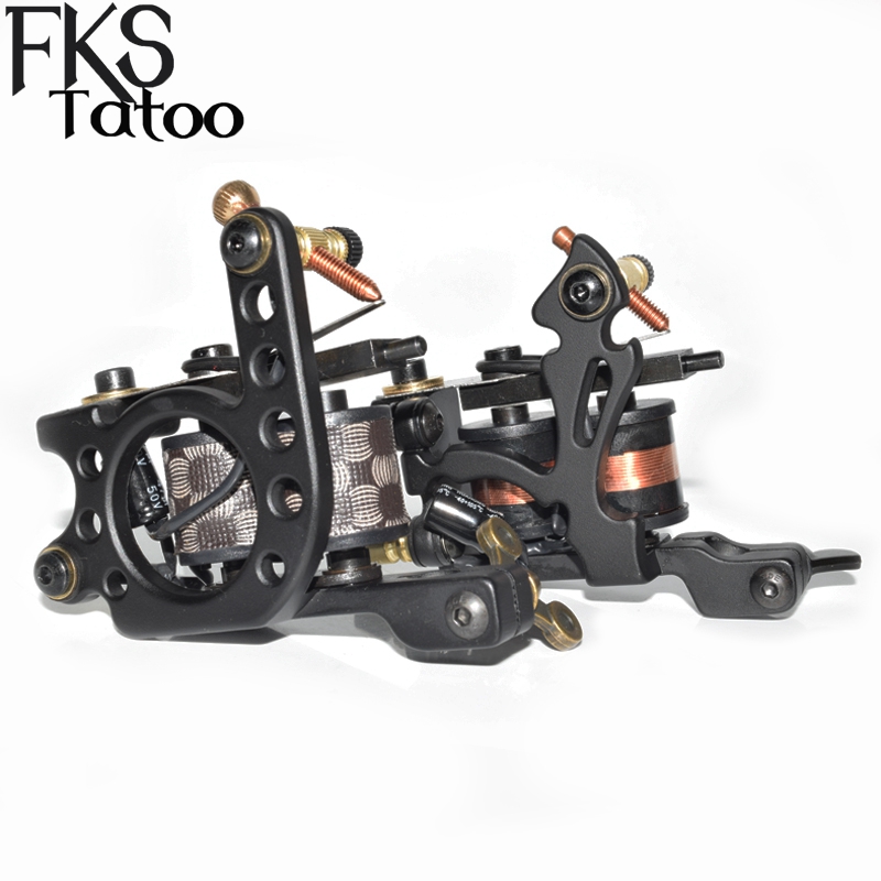 2pcs/set Handmade Tattoo Machines 1pc Liner Tatoo Machine+1pc Shader ...