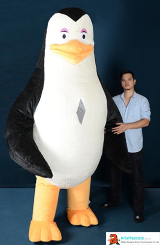 Giant Inflatable Penguin Costume Full Body Plush Suit Madagascar ...