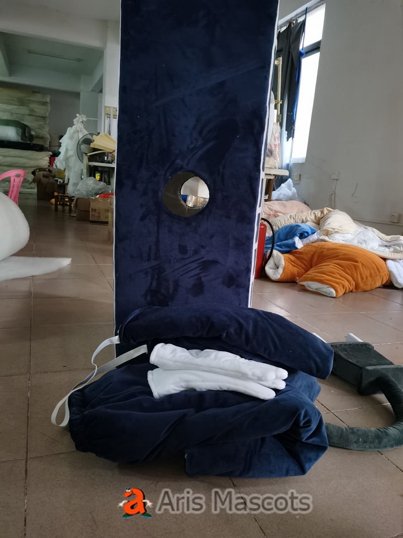 Adult Fancy Solar Panel Mascot Costume Full Body Plush Fursuit for ...