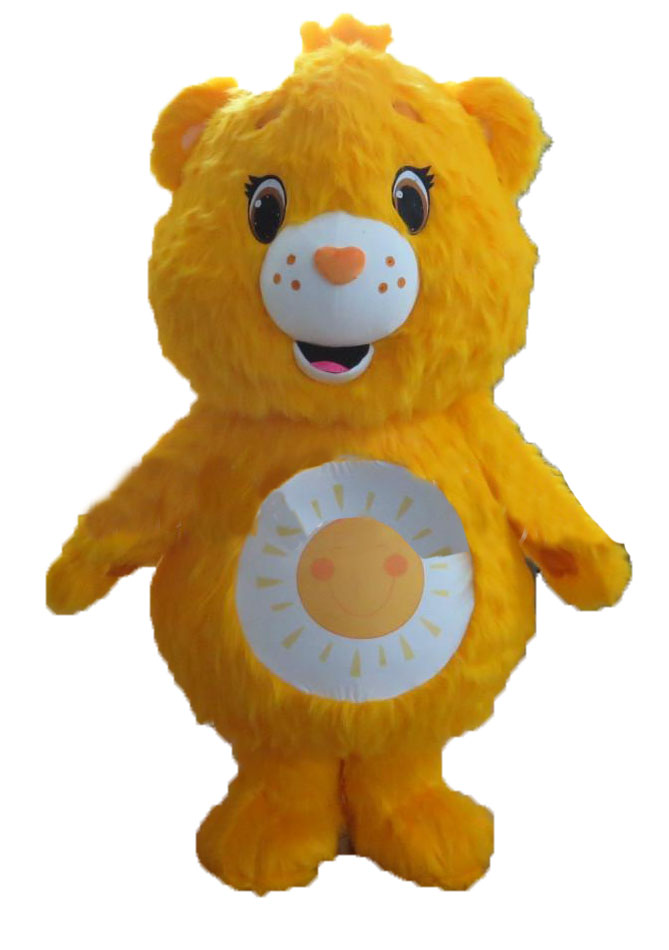 Blue and White Cute Bear Costume Adult Full Suit