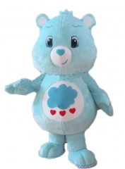 Blue and White Cute Bear Costume Adult Full Suit
