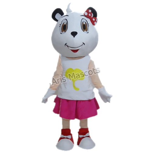 Adult Full Body Mascot Couple of Bear Costume School Mascots Custom Made