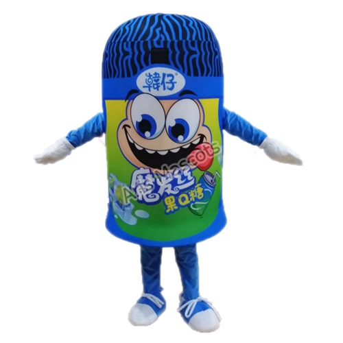 Custom Candy Mascot Costume for Brands Marketing
