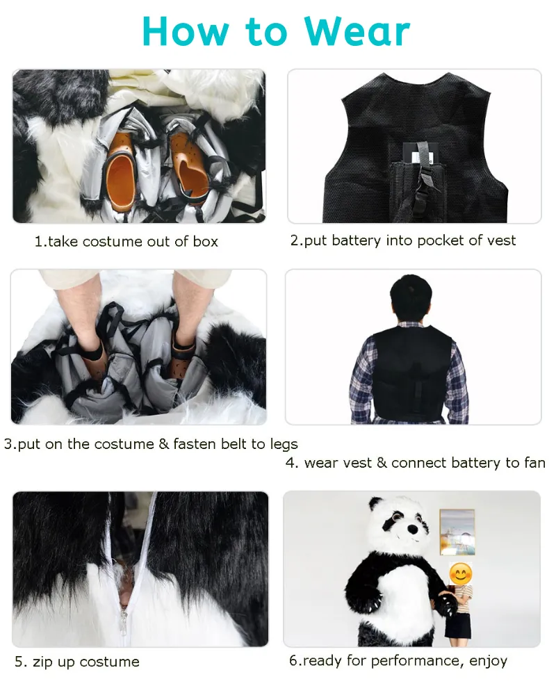 Huge Inflatable Roaring Bear Costume Adult Full Mascot Walking Dress ...