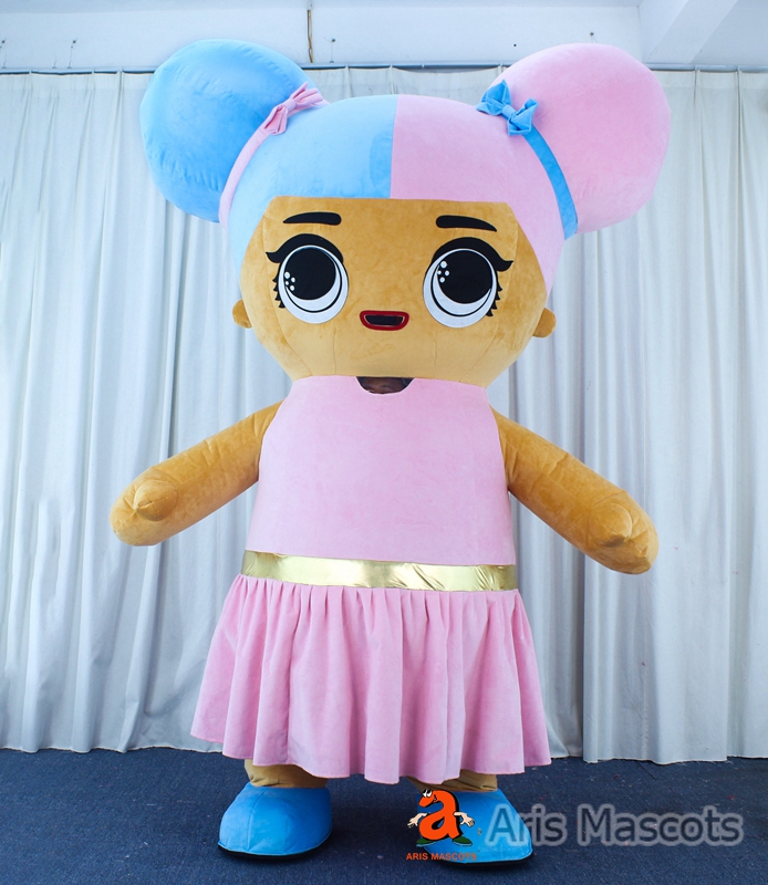 Adult Full Wearable Mascot Bon bon Costume Inflatable Suit Cartoon ...