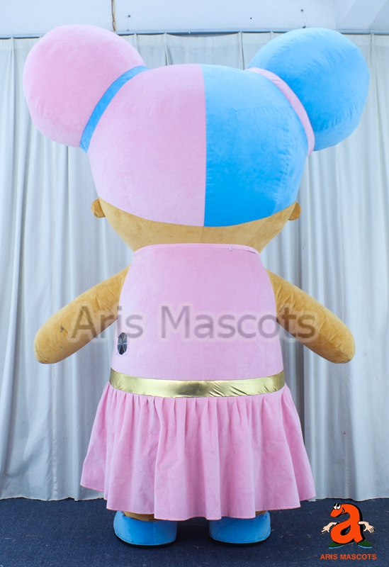 Adult Full Wearable Mascot Bon bon Costume Inflatable Suit Cartoon ...