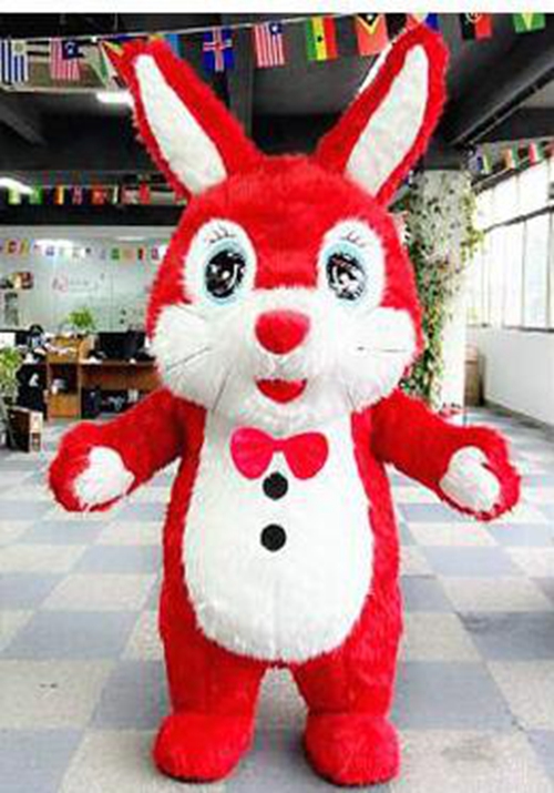Hop into Easter Fun with Our Adult Full Body Inflatable Plush Rabbit ...