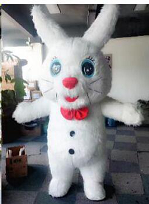 Hop into Easter Fun with Our Adult Full Body Inflatable Plush Rabbit ...