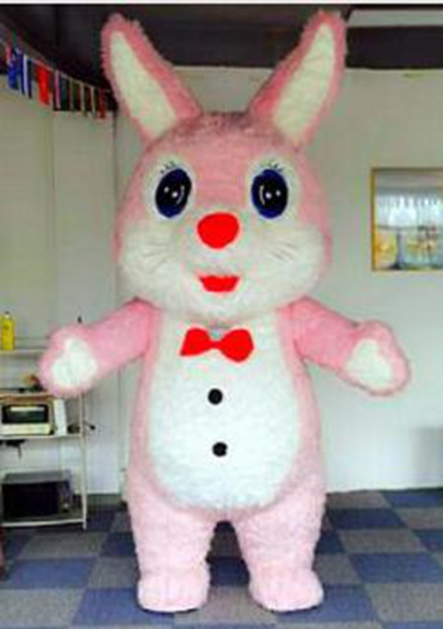 Hop into Easter Fun with Our Adult Full Body Inflatable Plush Rabbit ...