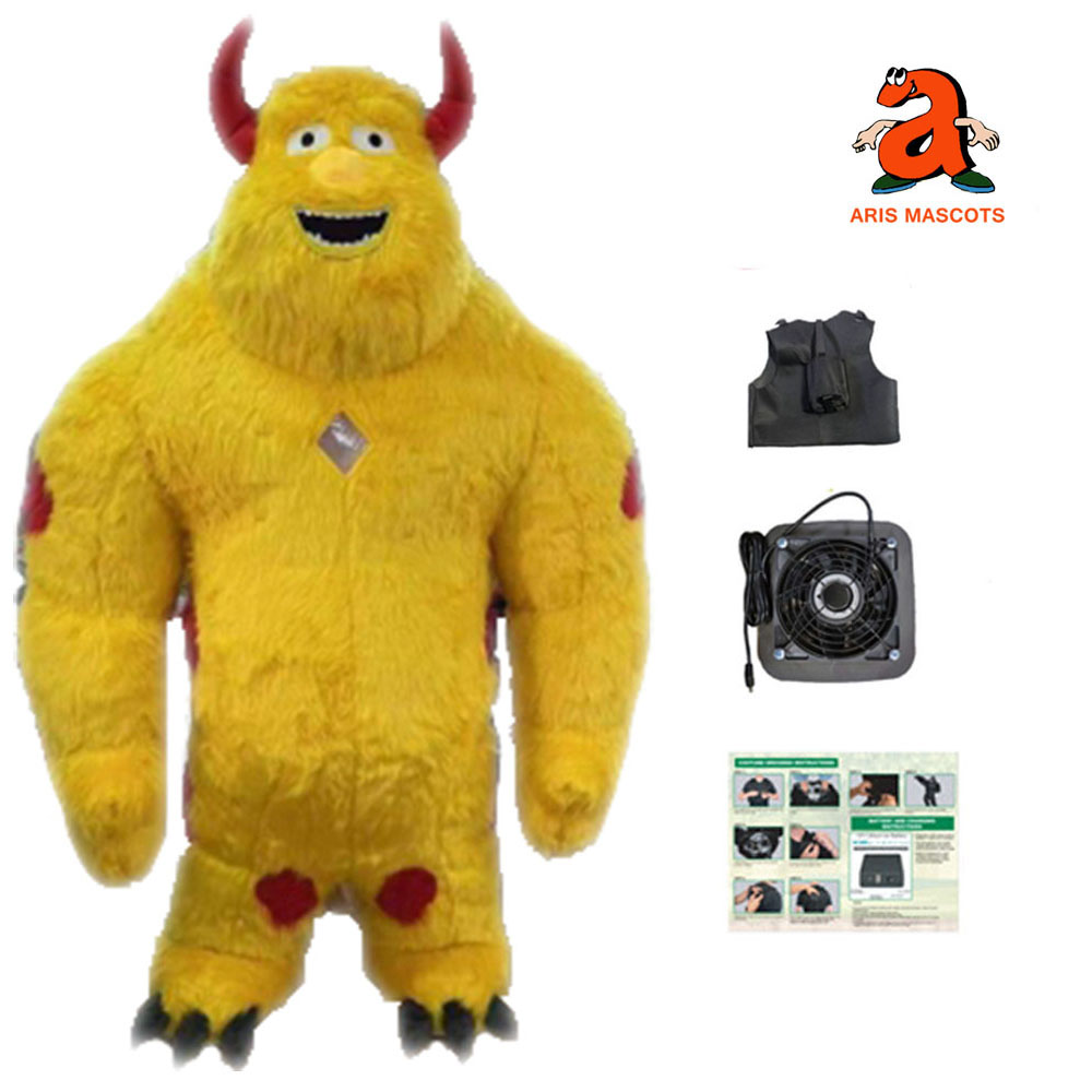 Giant Inflatable Blue Monster Costume for Entertainment Funny Animal ...