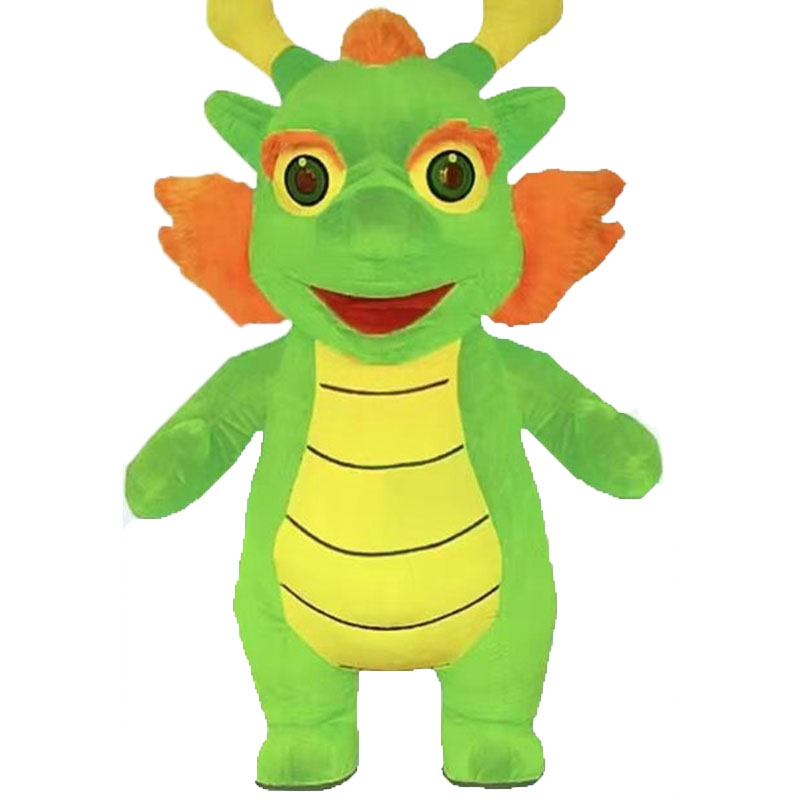 Giant Real Life Inflatable Dragon Costume Adult Blow Up Mascot Suit for ...
