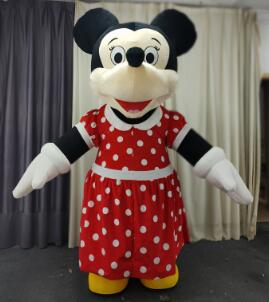 Inflatable Mickey and Minnie Mouse Costume for Birthday Party Adult ...