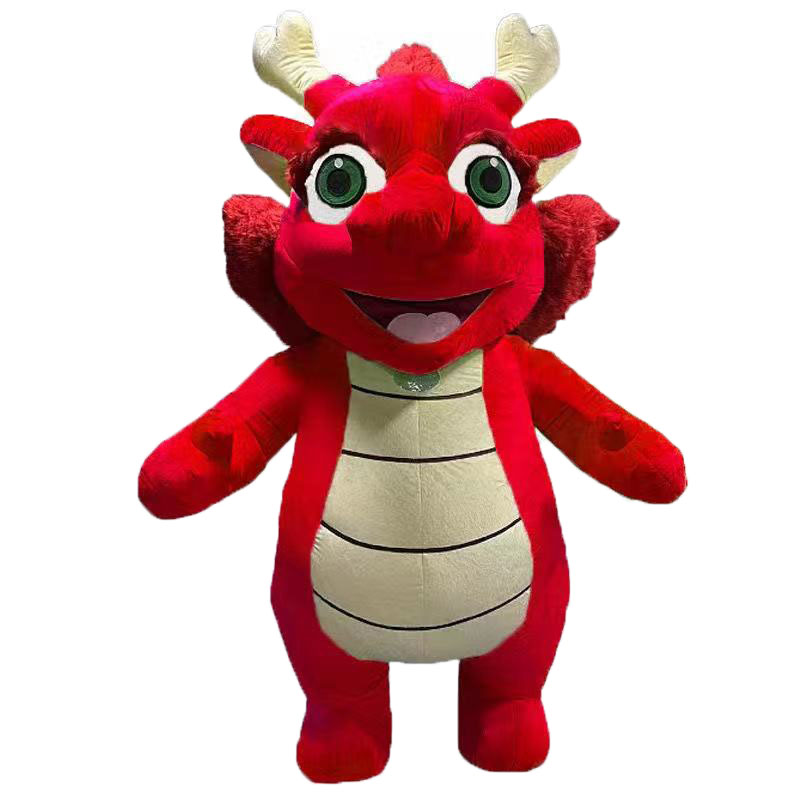 Giant Real Life Inflatable Dragon Costume Adult Blow Up Mascot Suit for ...