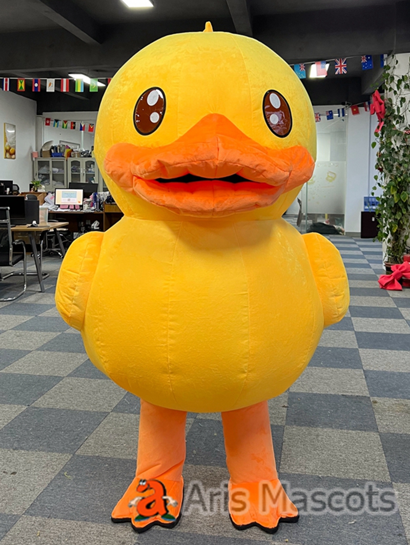 Giant Inflatable Duck Costume Adult Funny Duck Blow Up Suit for ...