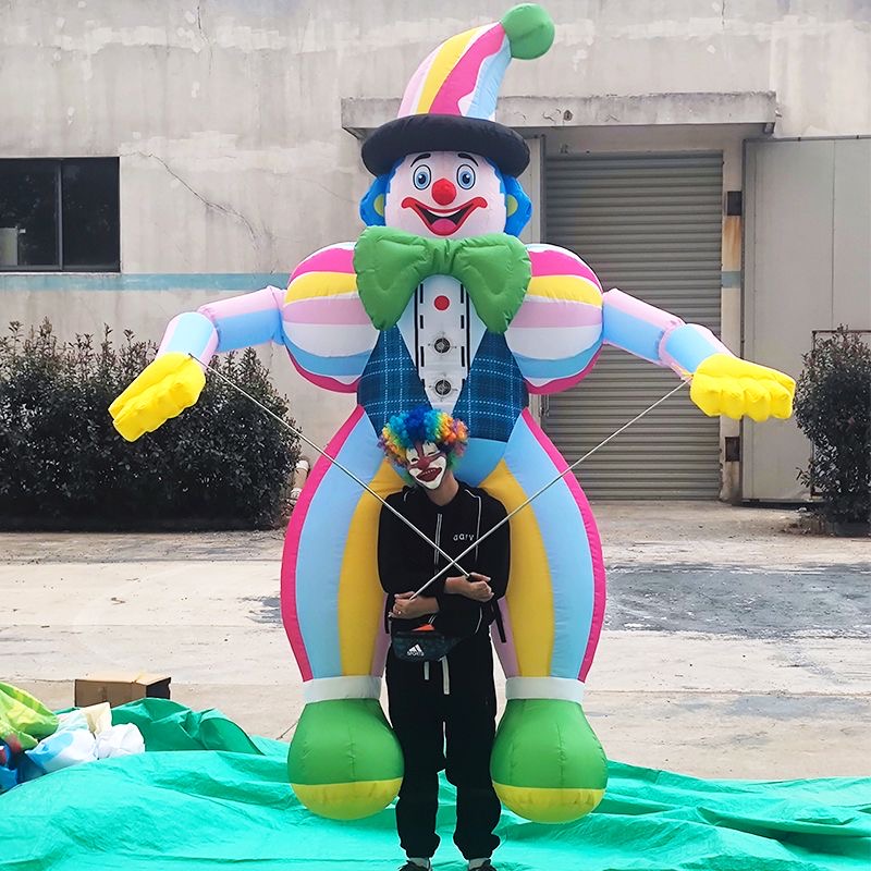 Adult Inflatable Carry Clown Props for Events Party