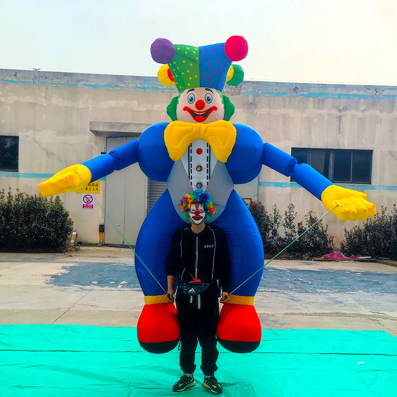 Adult Carry Clown Inflatable Props for Carnival Entertainments Giant ...