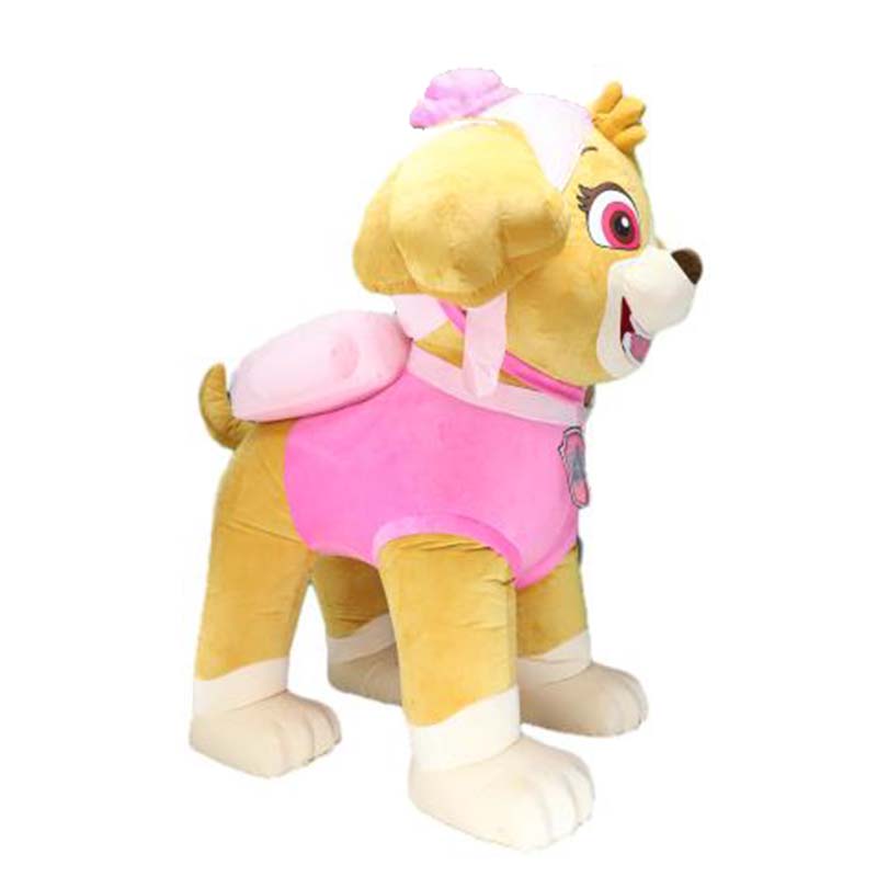 Huge Inflatable Paw Patrol Skye Costume Adult Wearable Walking 4 Legs ...