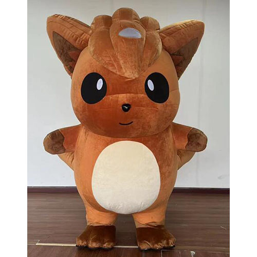 Inflatable Vulpix Costume Adult Full Body Blow Up Suit for Entertainments