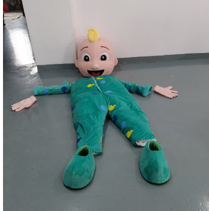 Lovely CocoMelon JJ Baby Boy Mascot Costume Adult Cartoon Character ...