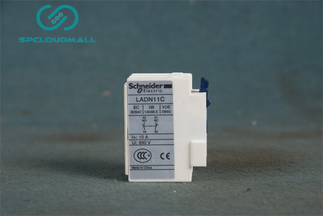 SCHNEIDER AUXILIARY CONTACT BLOCK LADN11C,CONTACTOR