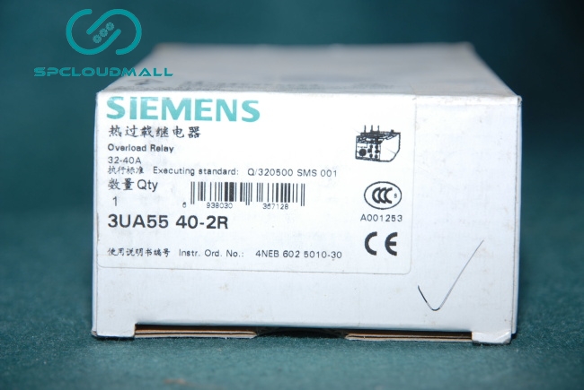 SIEMENS OVER LOAD RELAY 3UA55 40-2R 32-40A,RELAY