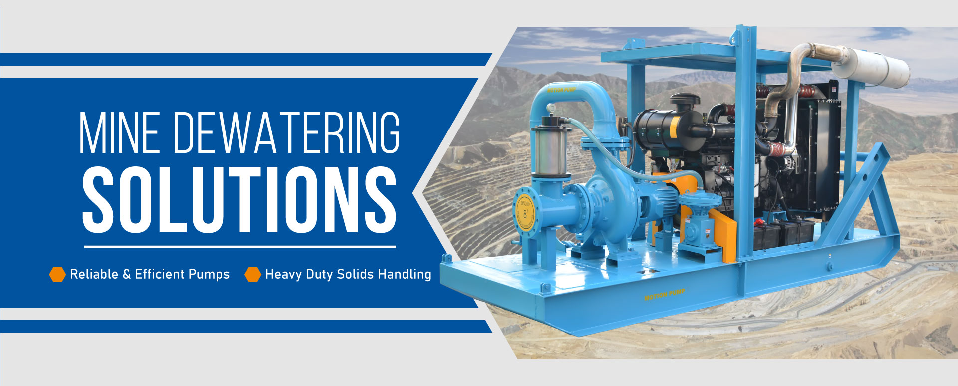 Dewatering Pump|Wellpoint Pump-Motion Pump