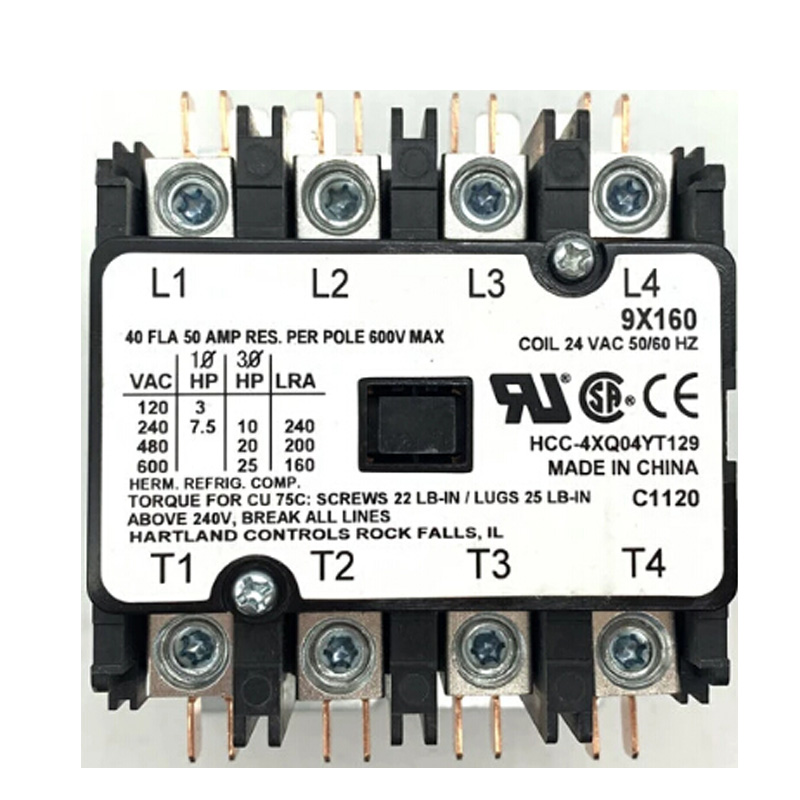 24V 40A 9X160 HCC-4XQ04YT129 American four-pole AC contactor flying ...