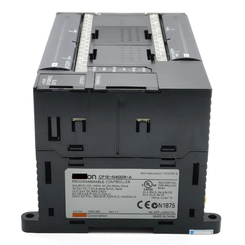 Programmable Logic Controller CP1E-N40DR-A,PLC Module