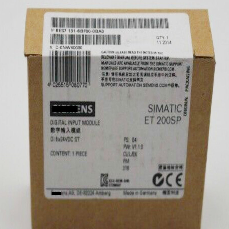 ET 200SP Digital Input Module 6ES7 131-6BF00-0BA0,PLC Module