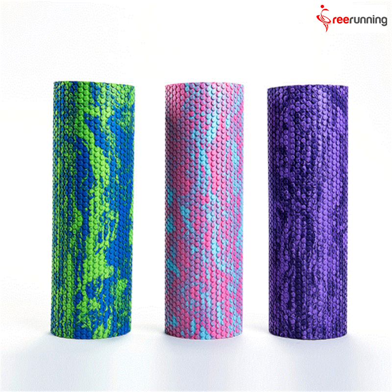 Multi Color Logo Printing Foam Roller Dot Points Custom Foam Roller