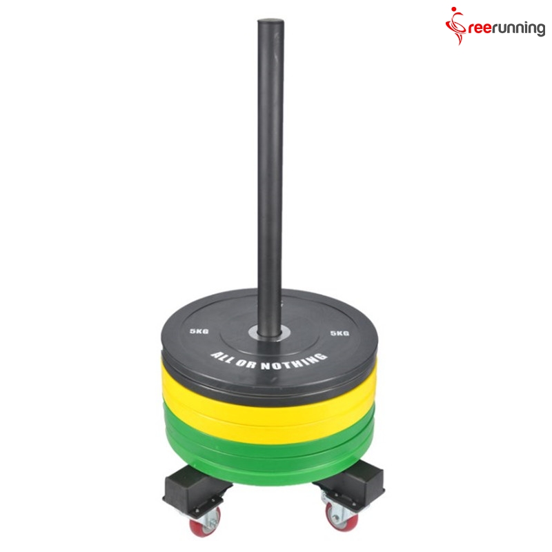 Wholesale Portable Plate Rack LOGO Bumper Plate Storage Rack