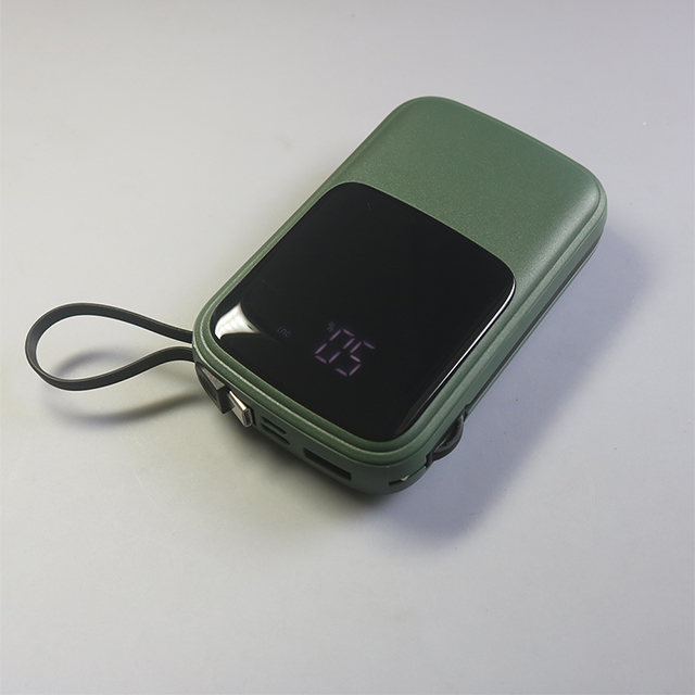 New arrivals mini power bank 5000mAh with built-in cable,New Power ...