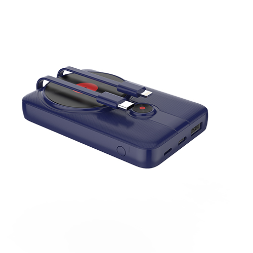Magnetic wireless power bank 10000mAh with built-in cable,New power ...