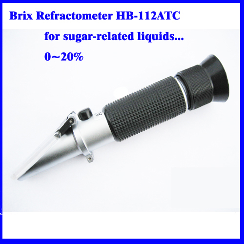 Brix Refractometer 0-20% brix ATC,
