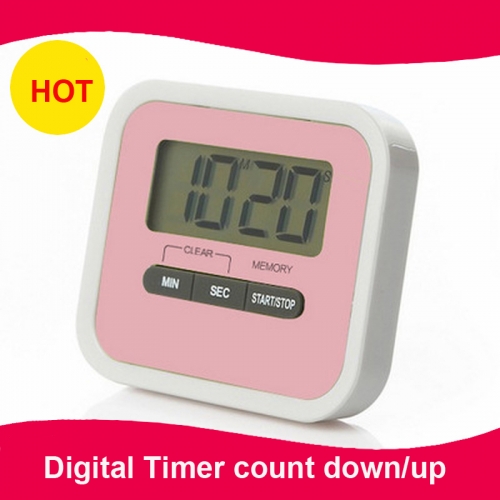 Digital Timer count down/up with magnet,with holder for kitchen,lab,