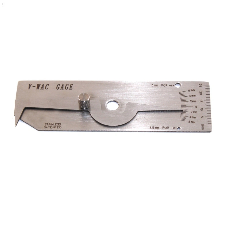 Weld Meter V-WAC stainless Steel Welding Inspection Gauge,