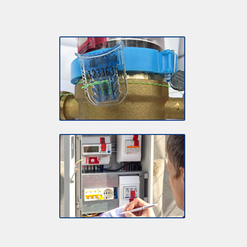 tamper proof meter seal|electric meter security seals