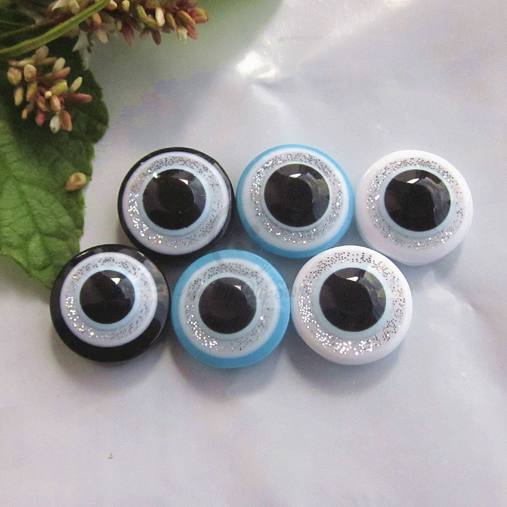Realistic 13.8mm Resin Animal Eyes | DIY Doll Craft Buttons | Custom ...