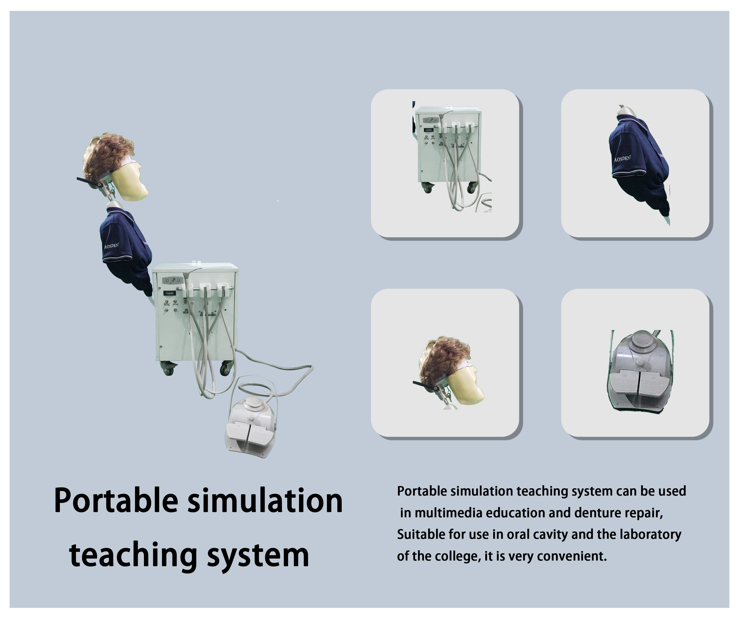Portable simulation teaching system,Simulation series