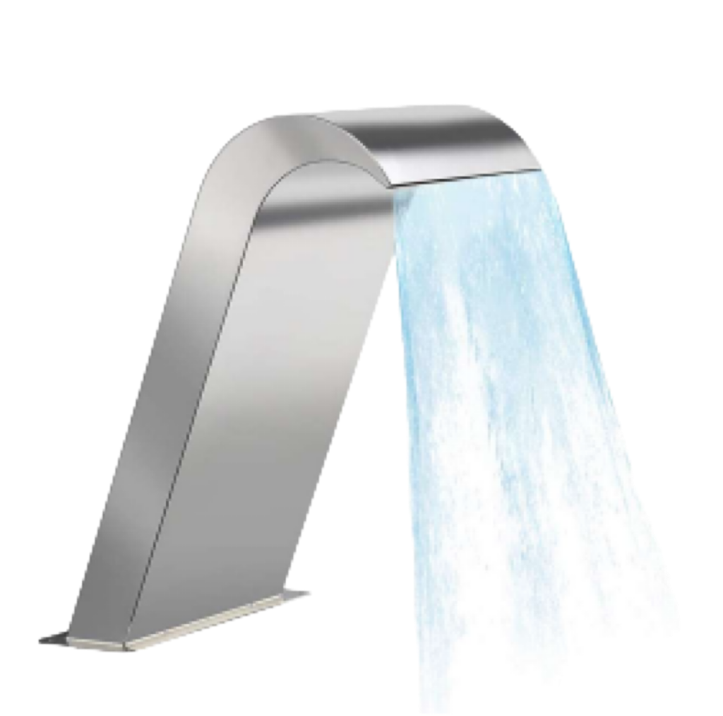 Stainless steel cascade waterfall, waterfall feature, waterfall ...