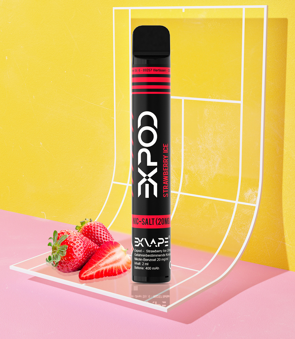 Exvape Expod 2ml 600puffs Disposable Electronic Cigarette Vape Pen ...